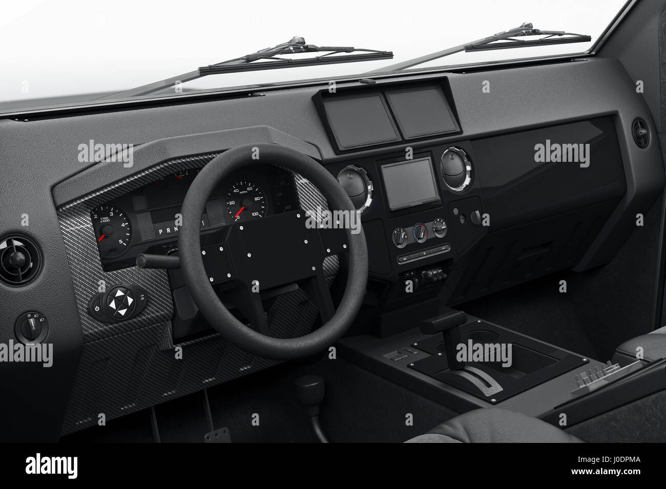 Car interior cabin, close view Stock Photo - Alamy