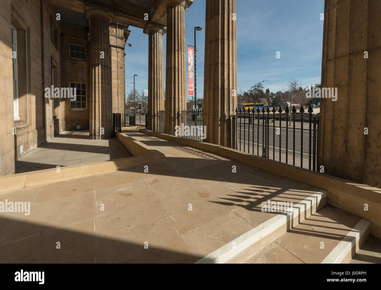New disability access ramp at Perth Sheriff Court, Perth city centre ...