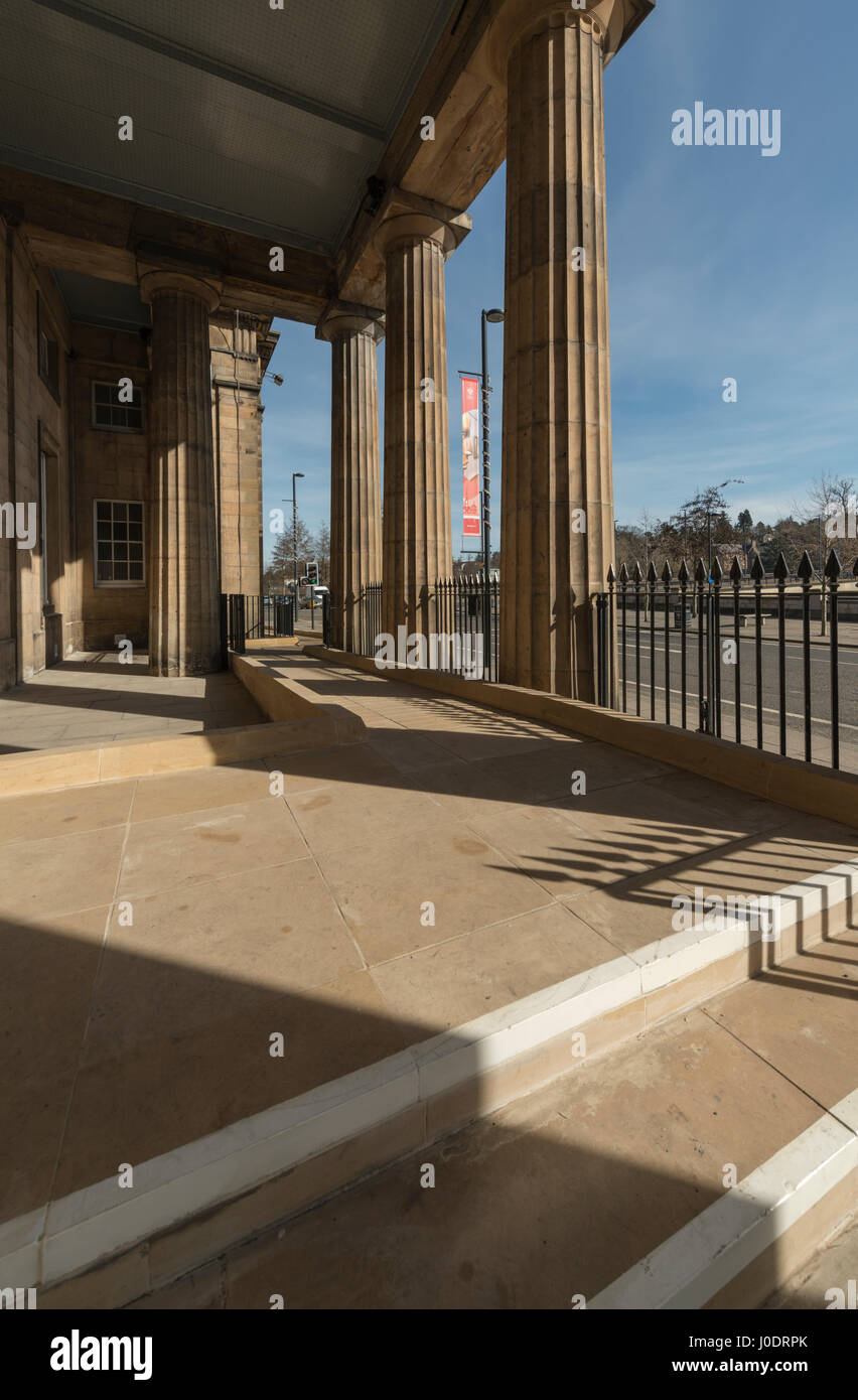 New disability access ramp at Perth Sheriff Court, Perth city centre ...