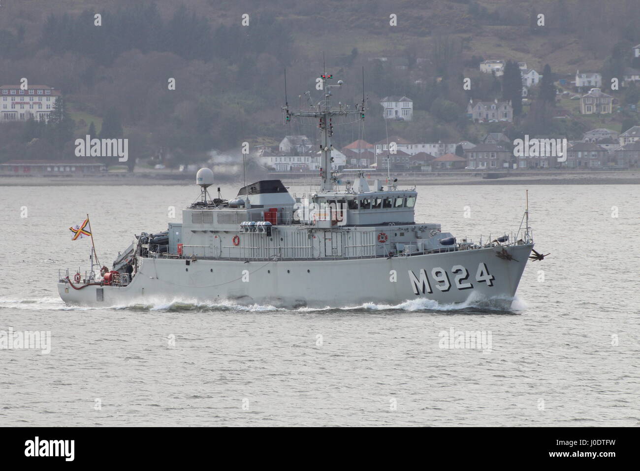 BNS Primula (M924), a Flower-class (or Tripartite) minehunter of the ...