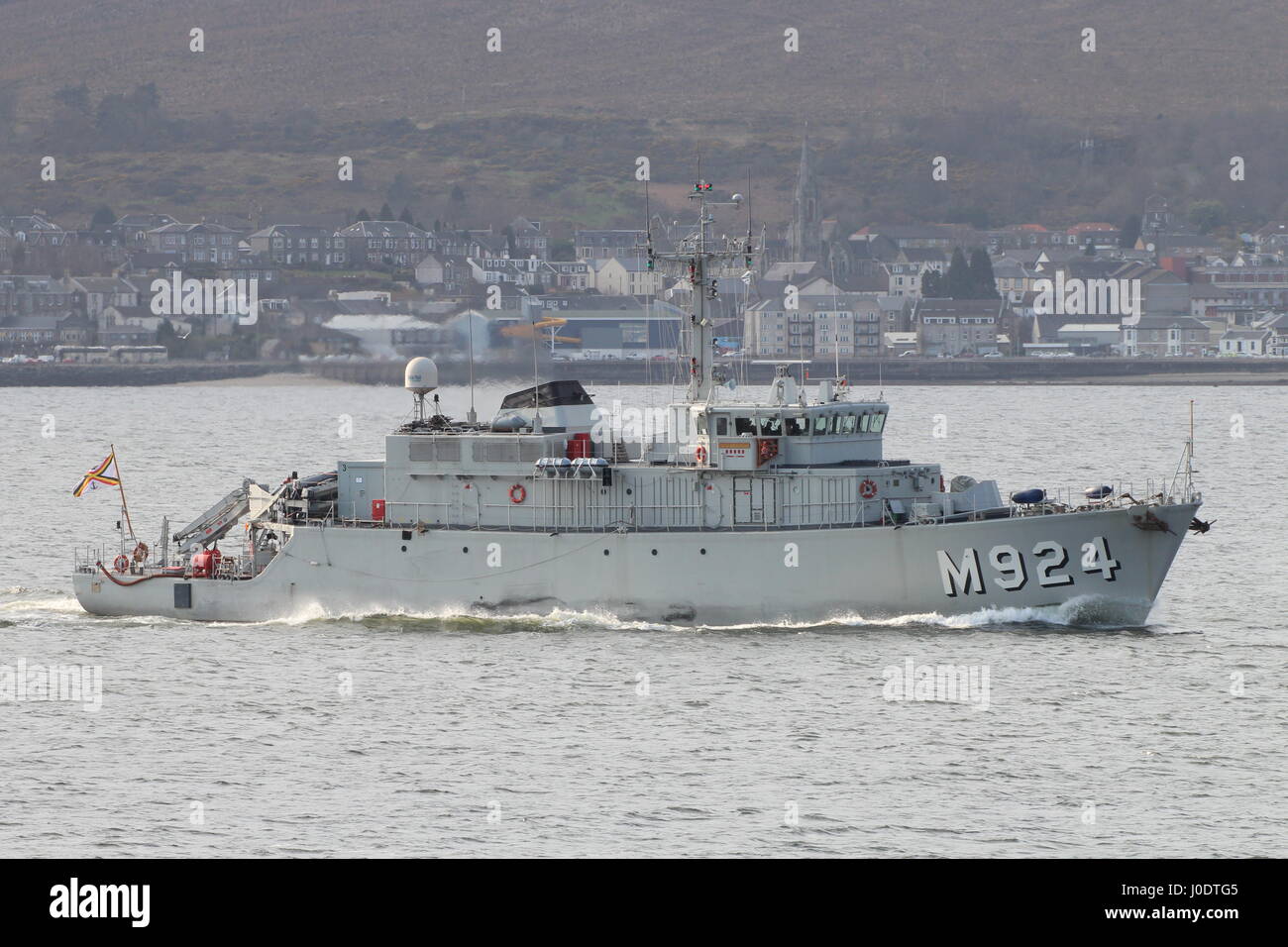 BNS Primula (M924), a Flower-class (or Tripartite) minehunter of the ...