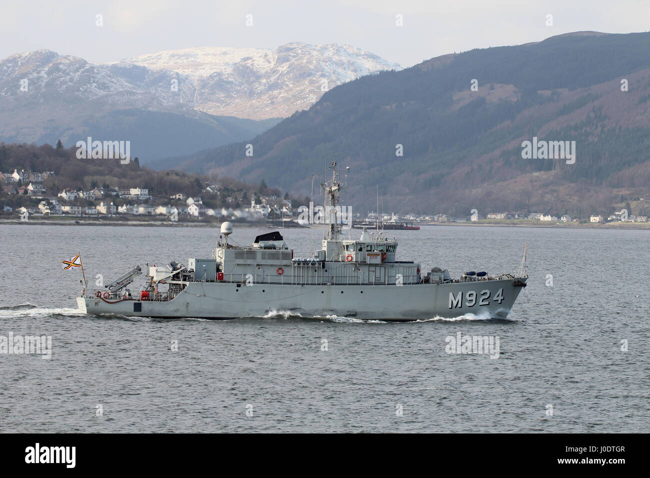 BNS Primula (M924), a Flower-class (or Tripartite) minehunter of the ...
