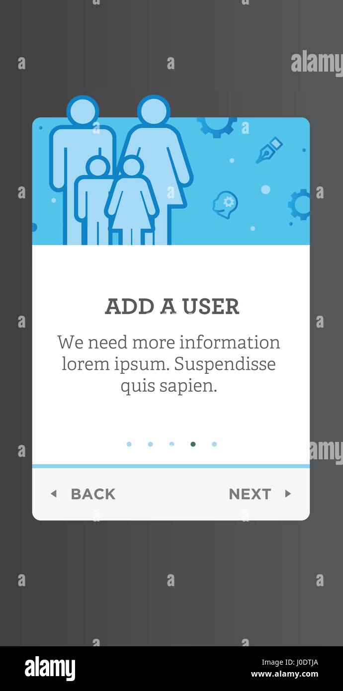 Modal Windows for Mobile UI & UX interface and experience design Stock ... Modal Windows for Mobile UI & UX interface and experience design Stock ...