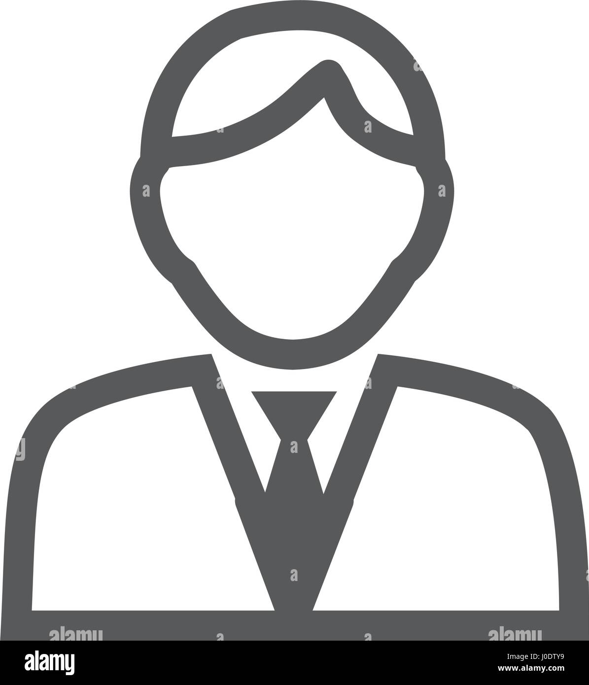 Standard User Icon Set with Men, Women, and Multiple People Stock ...