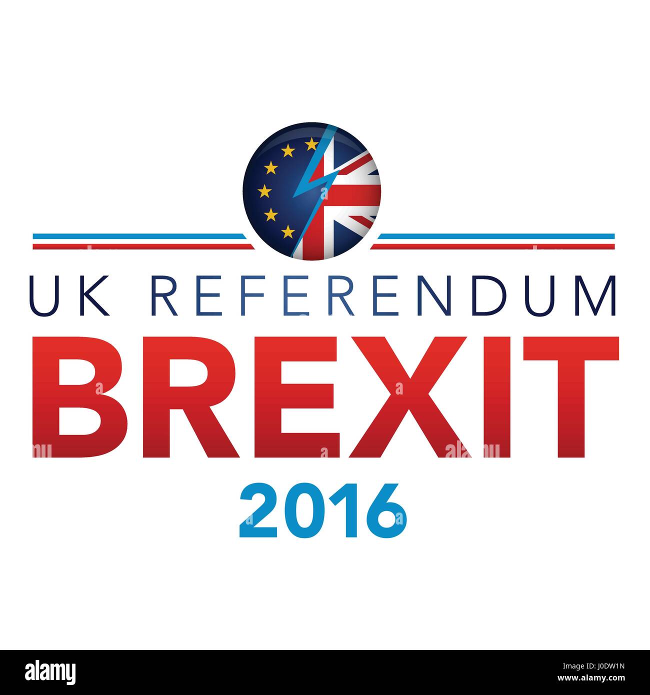 Brexit leave badge Stock Vector Images - Alamy