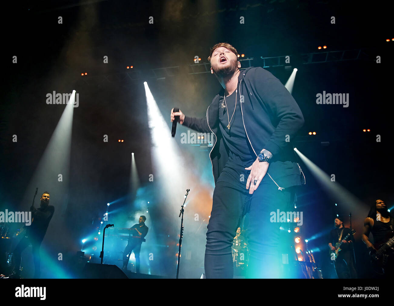 James Arthur performs at Manchester O2 Apollo Featuring: James Arthur ...