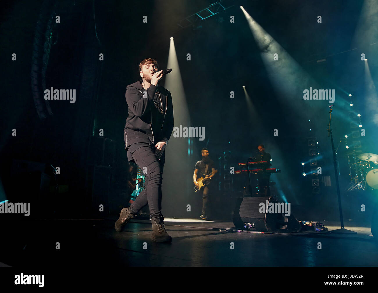 James Arthur performs at Manchester O2 Apollo Featuring: James Arthur ...