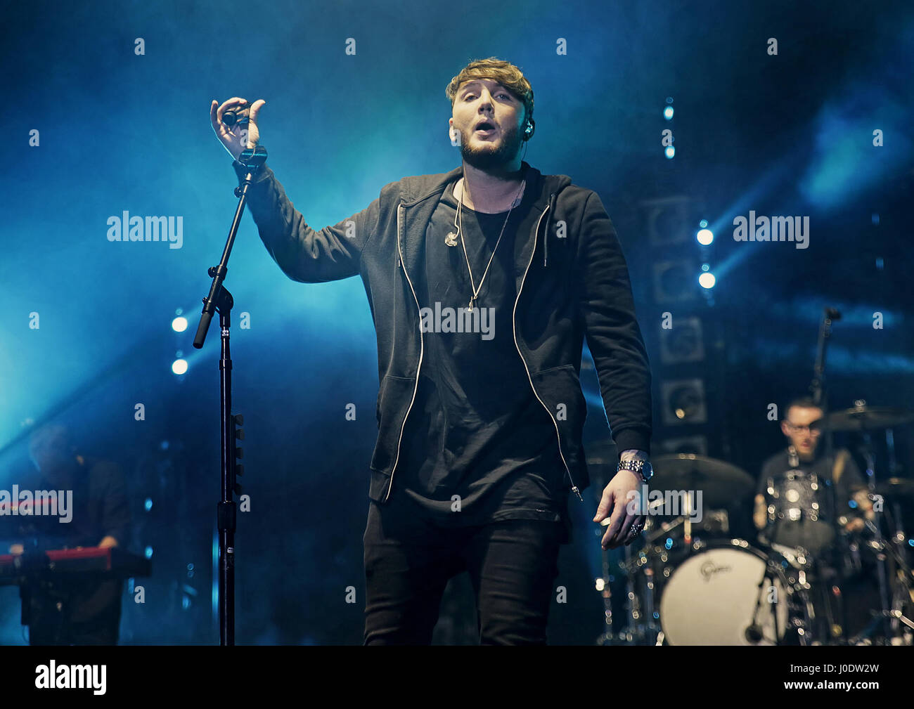 James Arthur performs at Manchester O2 Apollo Featuring: James Arthur ...