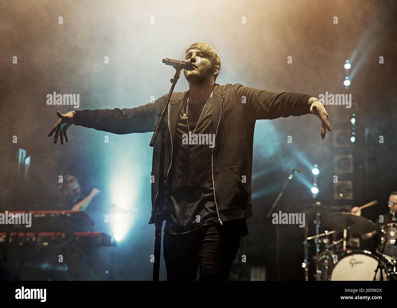 James Arthur performs at Manchester O2 Apollo Featuring: James Arthur ...