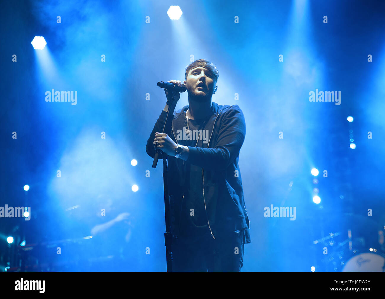 James Arthur performs at Manchester O2 Apollo Featuring: James Arthur ...