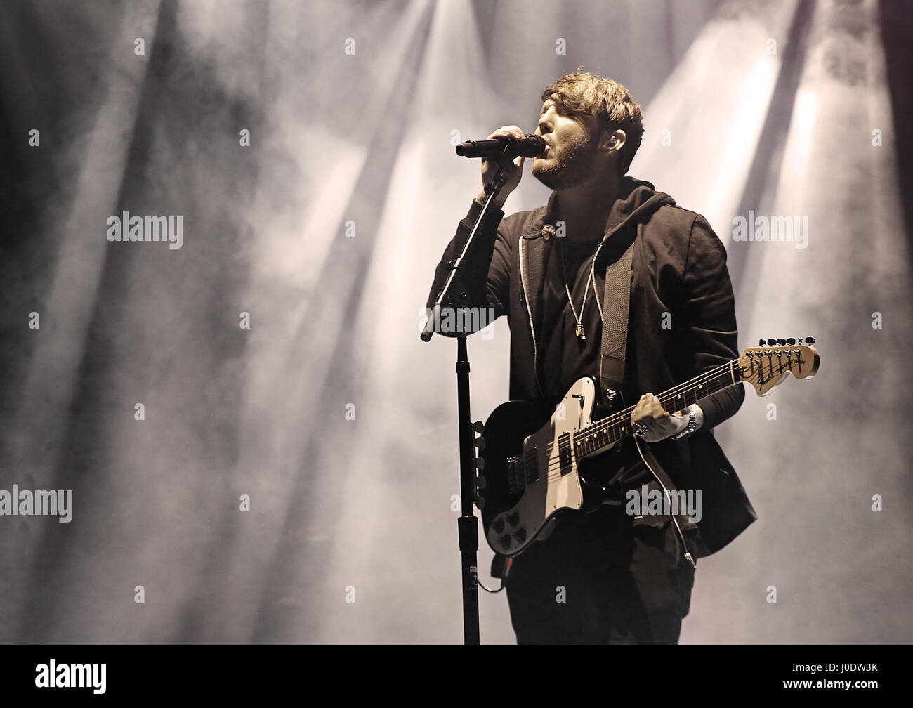 James Arthur performs at Manchester O2 Apollo Featuring: James Arthur ...