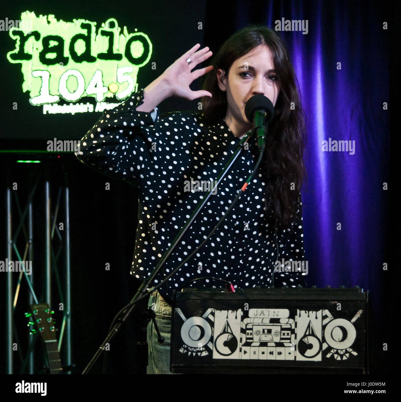 Bala Cynwyd, PA, USA. 10th April, 2017. French Singer-Songwriter Jain ...