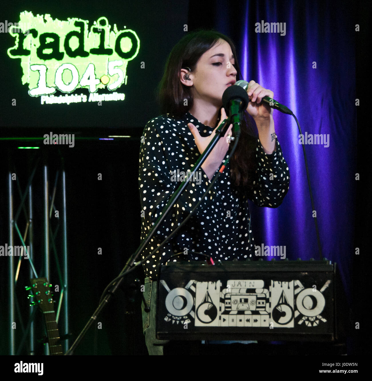 Bala Cynwyd, PA, USA. 10th April, 2017. French Singer-Songwriter Jain ...