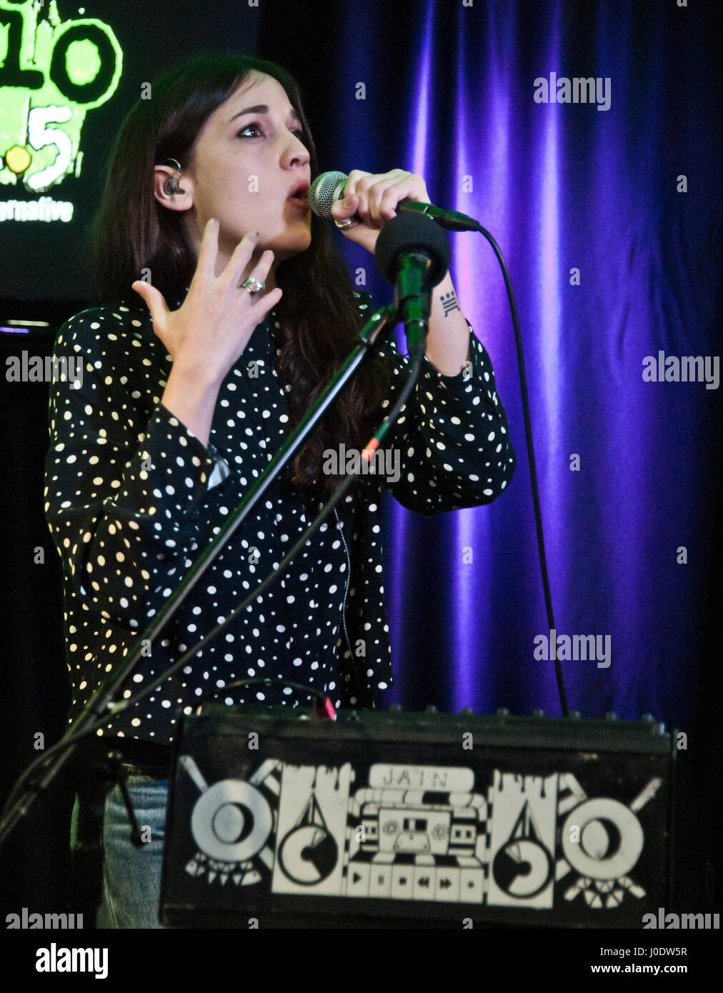 Bala Cynwyd, PA, USA. 10th April, 2017. French Singer-Songwriter Jain ...