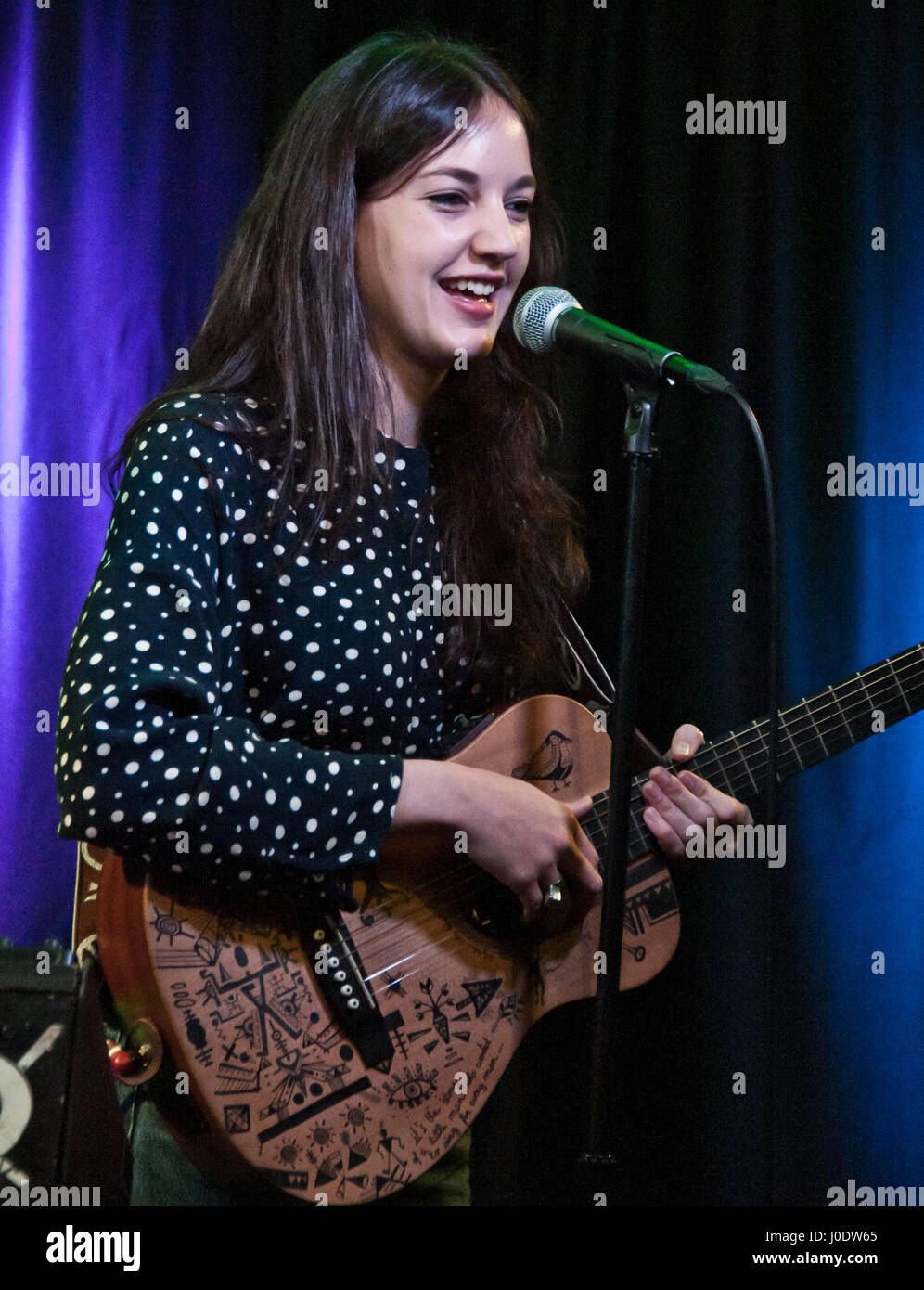 Bala Cynwyd, PA, USA. 10th April, 2017. French Singer-Songwriter Jain ...