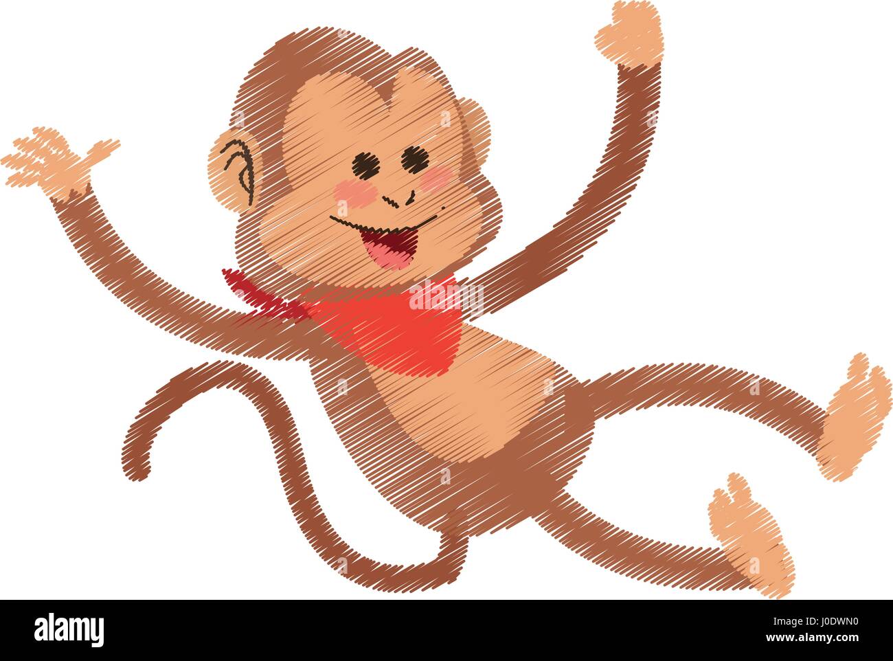 monkey cartoon icon image Stock Vector Image & Art - Alamy