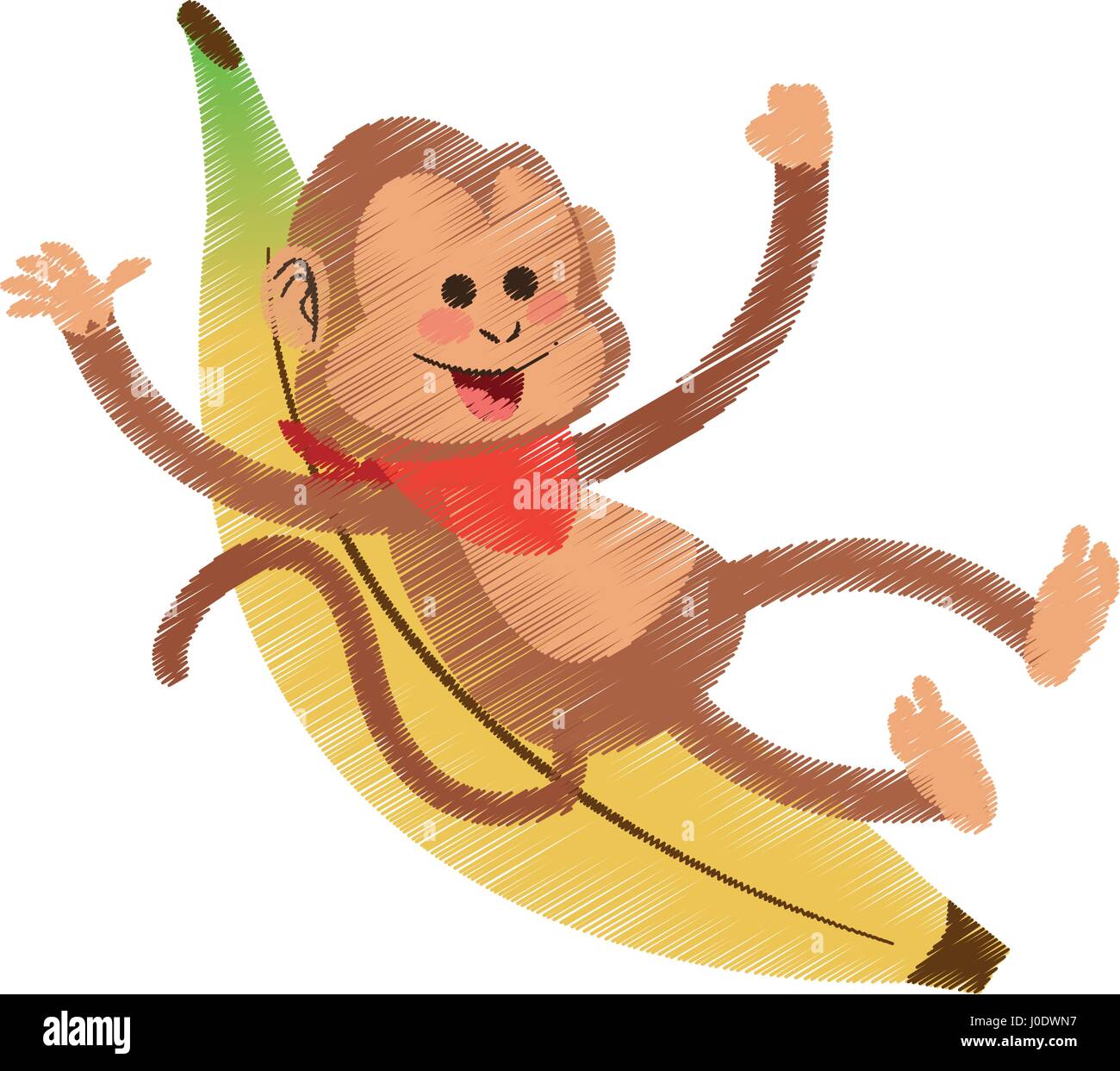 monkey cartoon icon image Stock Vector Image & Art - Alamy