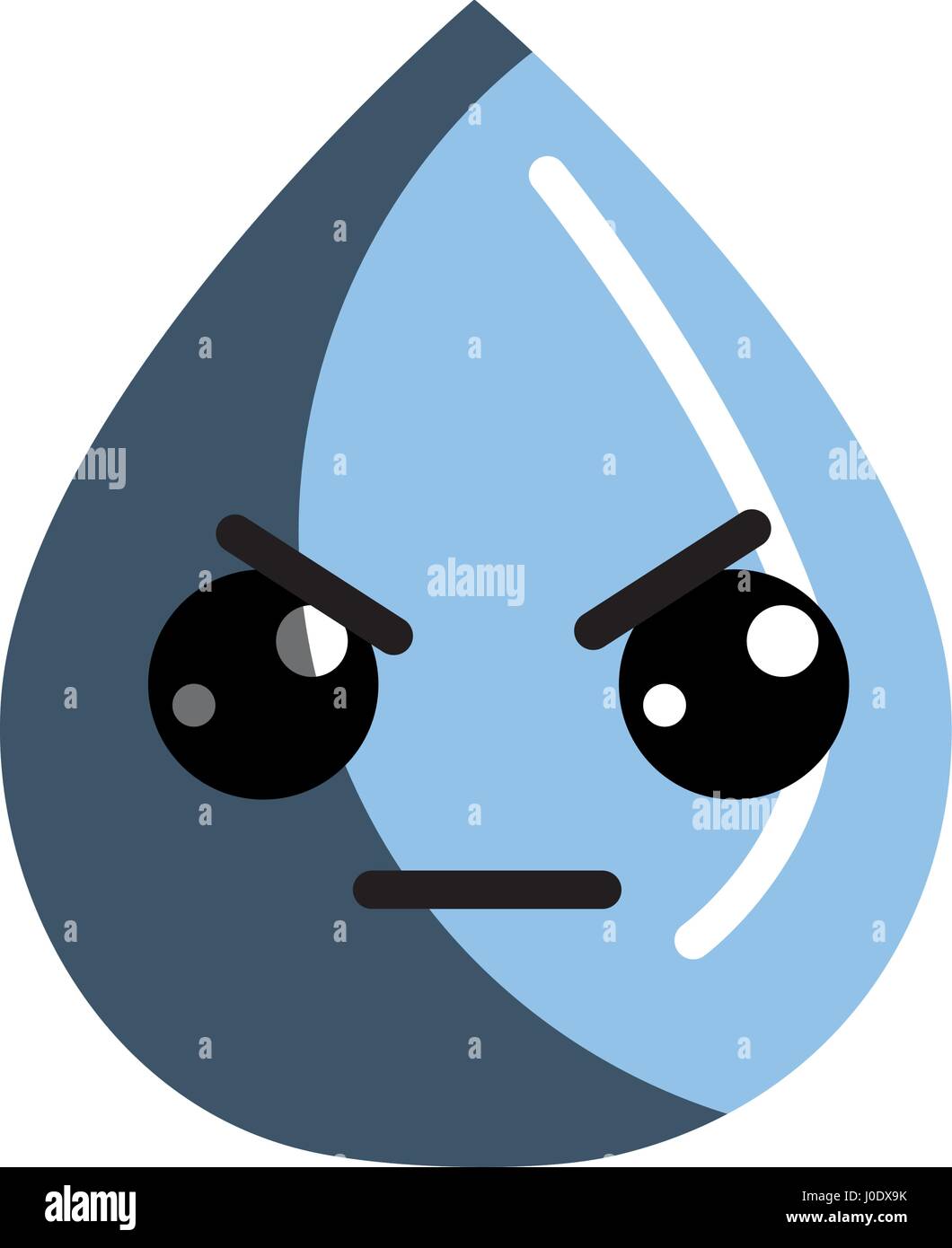 Smiley face water drop Stock Vector Images - Alamy