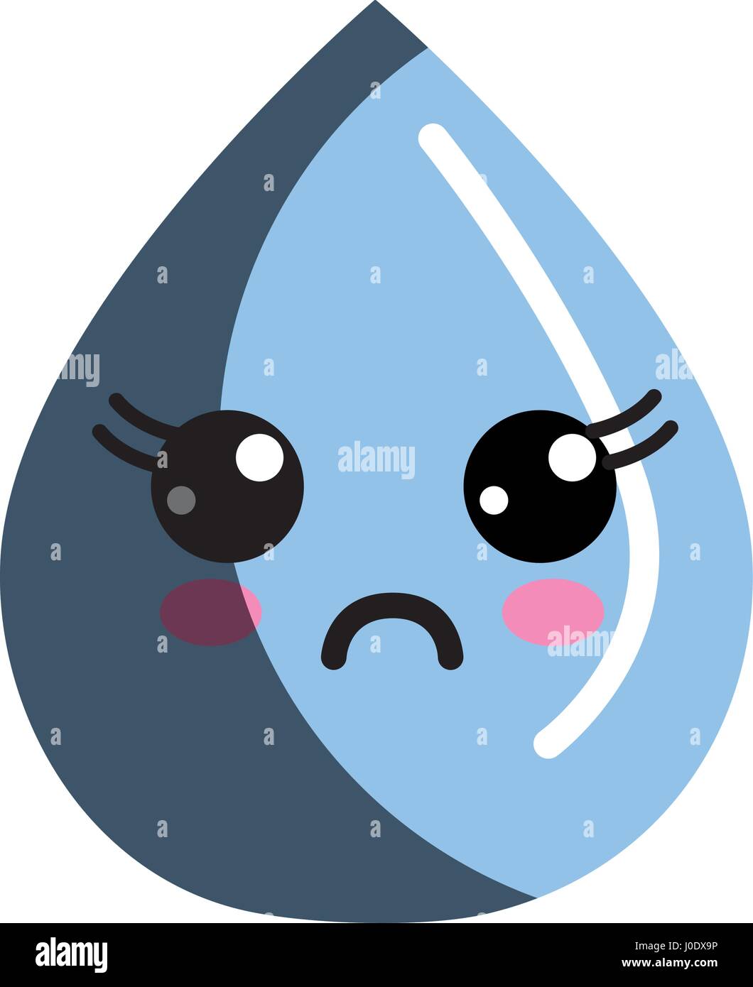 Smiley face water drop Stock Vector Images - Alamy