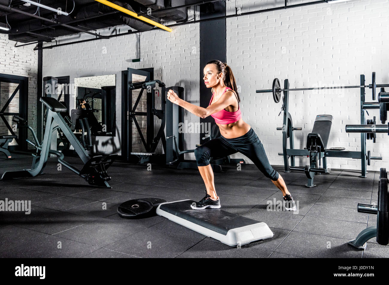 Side step exercise hi-res stock photography and images - Alamy