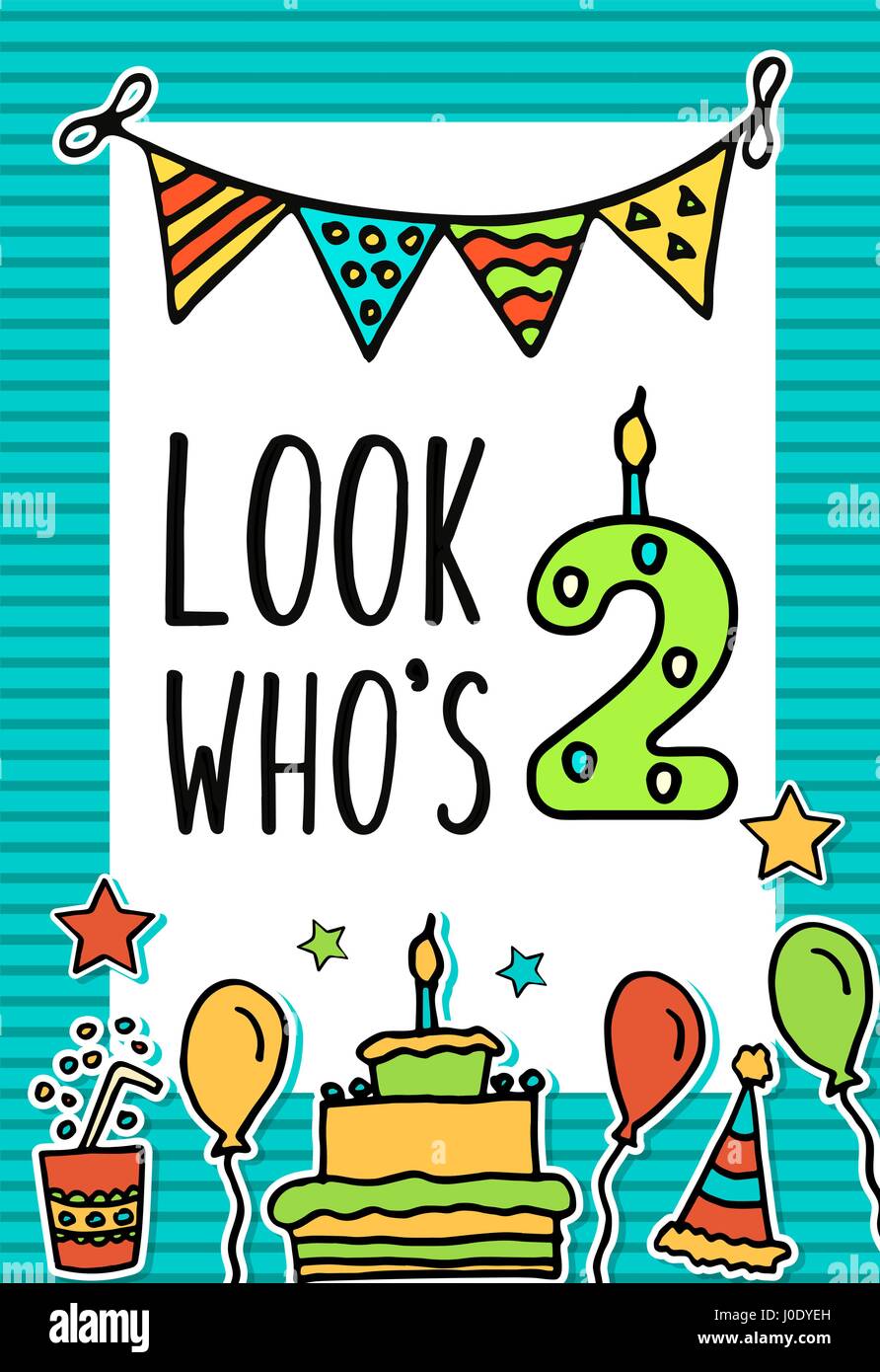 Two white invitation cards Stock Vector Images - Alamy