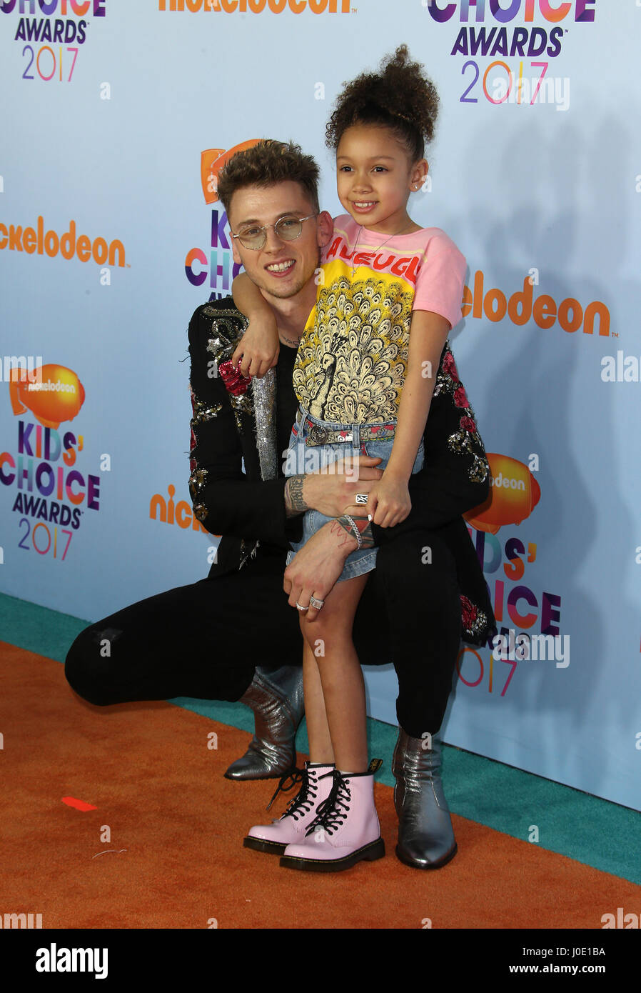 Nickelodeon's 2017 Kids' Choice Awards - Arrivals Featuring: Machine ...