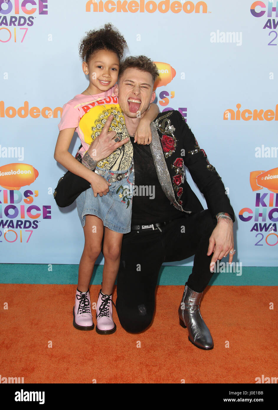 Nickelodeon's 2017 Kids' Choice Awards - Arrivals Featuring: Machine ...