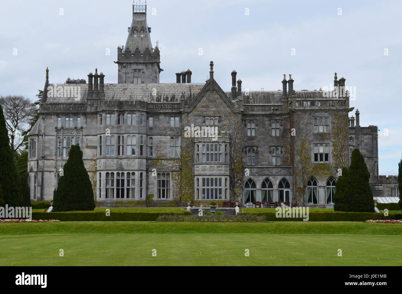 Ireland's Adare Manor with gorgeous lush landscape Stock Photo - Alamy