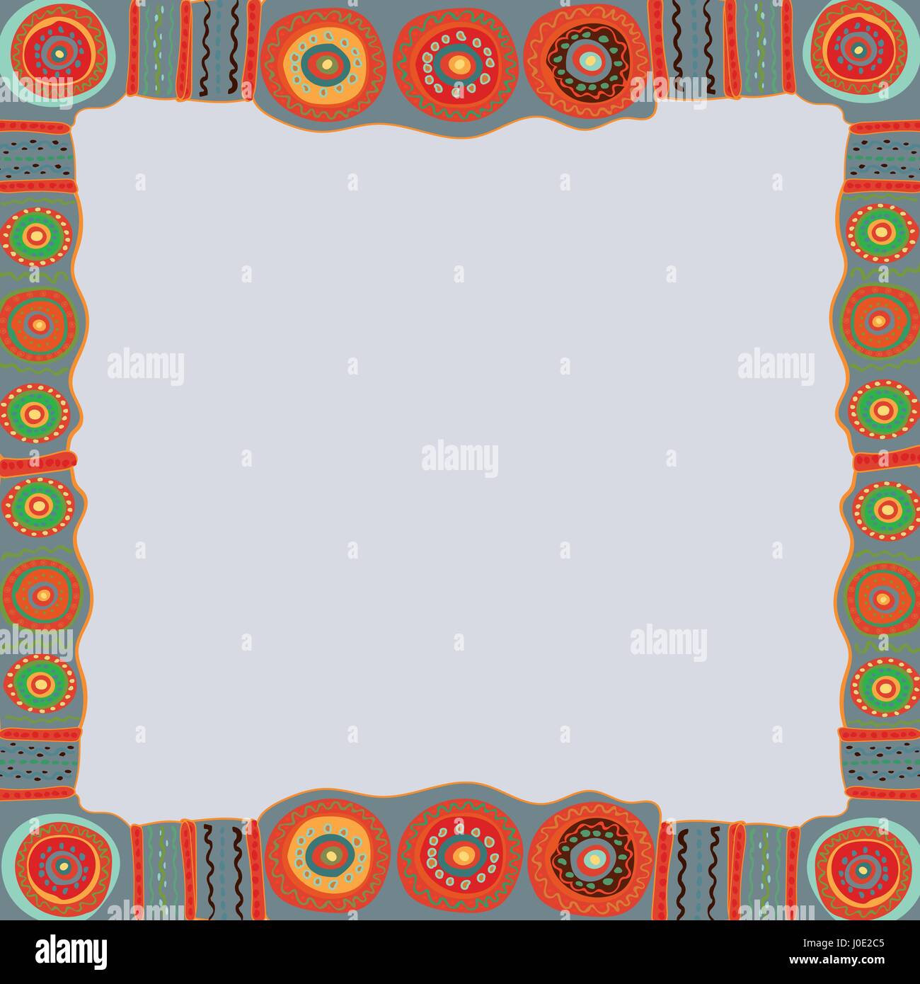 Red painted framework Stock Vector Images - Alamy