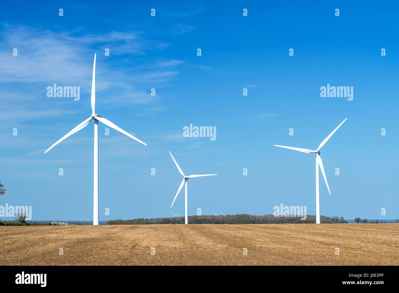 Renewable energy farm uk wind solar hi-res stock photography and images ...