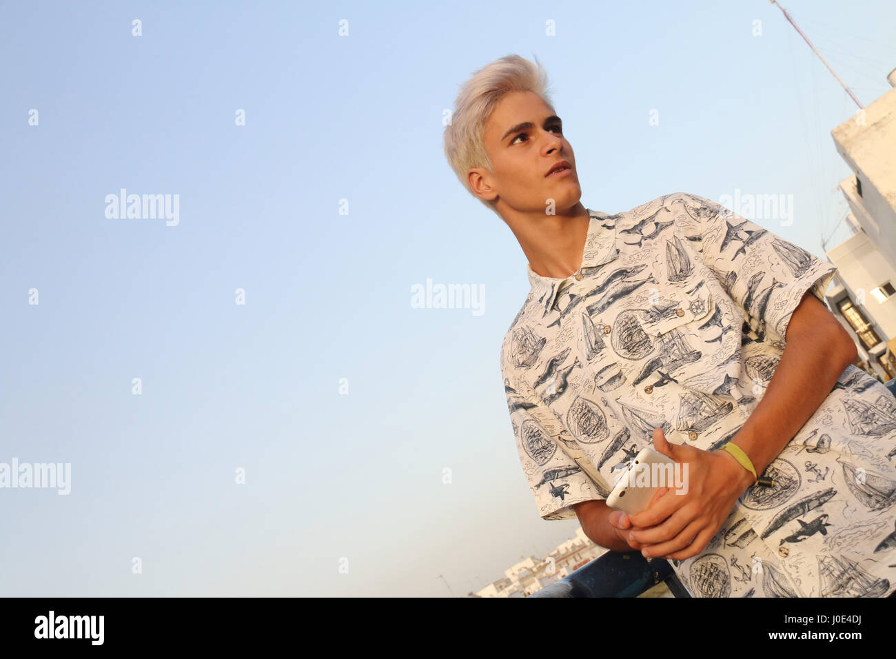 Young tilted tilt hi-res stock photography and images - Alamy