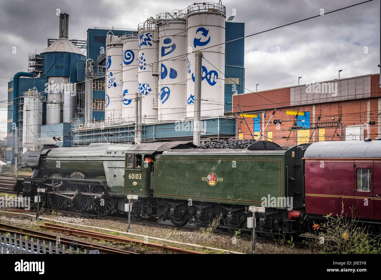 A£ Pacific steam locomotive The Flying Scotsman A3 Pacific steam ...