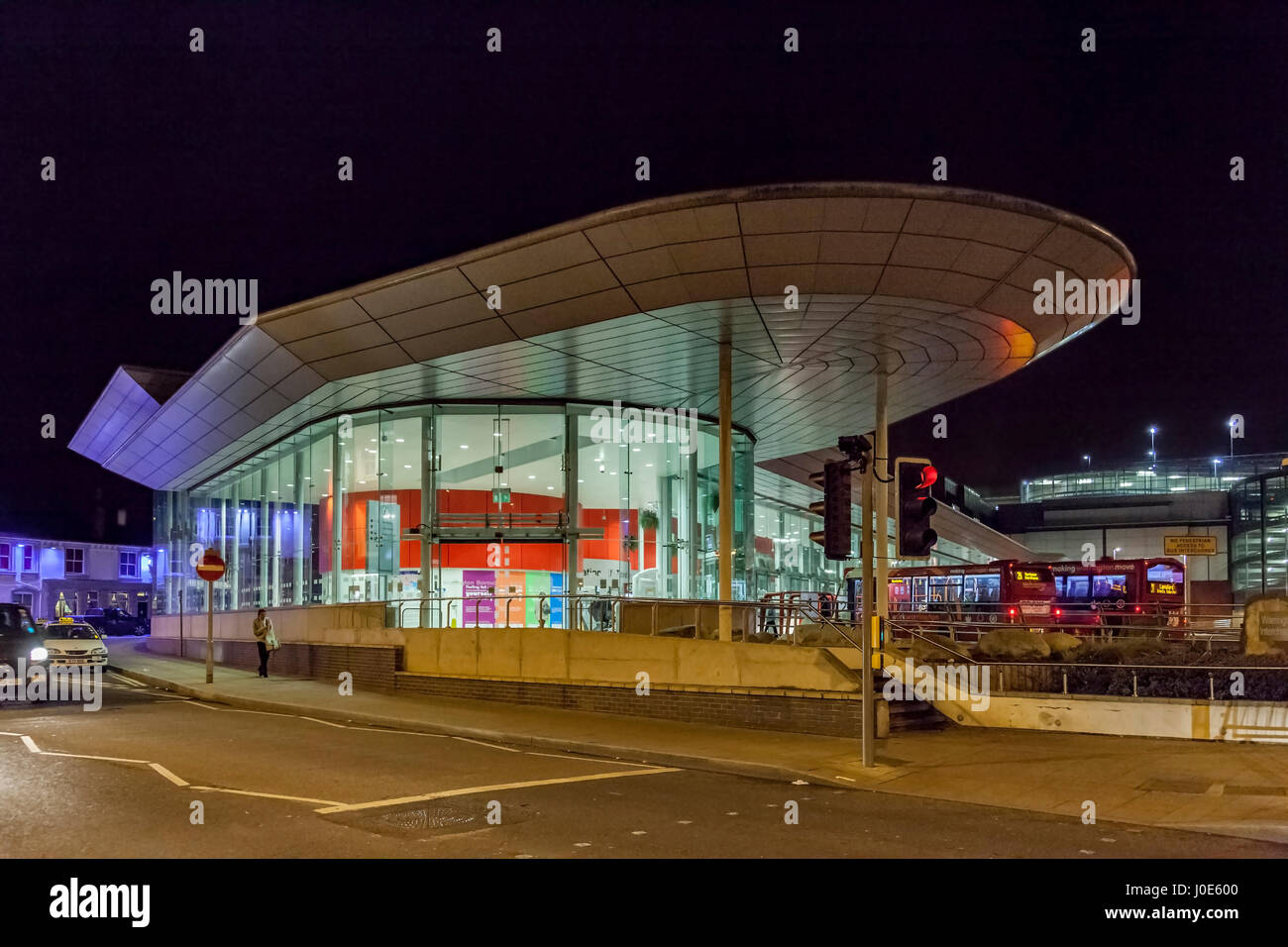 Warrington bus interchange hi-res stock photography and images - Alamy
