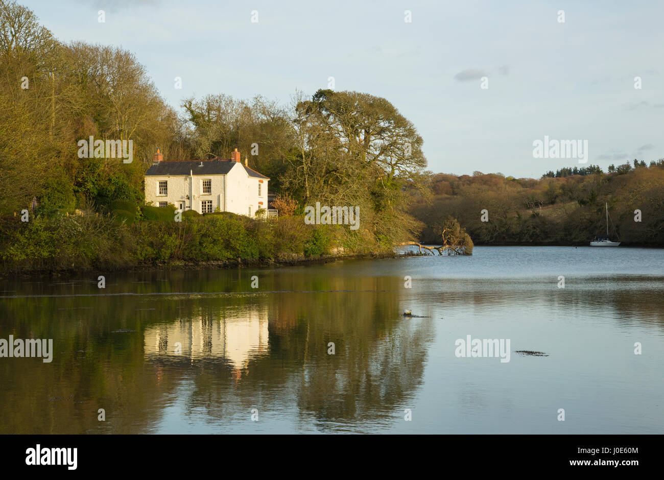 Coombe river near truro hi-res stock photography and images - Alamy