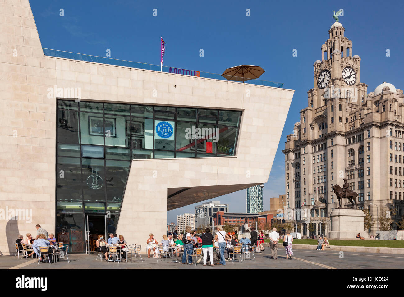 Mersey ferry terminal building hi-res stock photography and images - Alamy