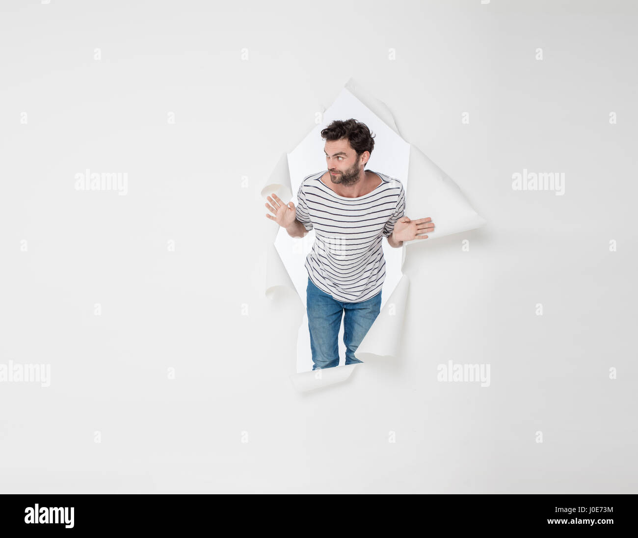 Looking through win hi-res stock photography and images - Alamy