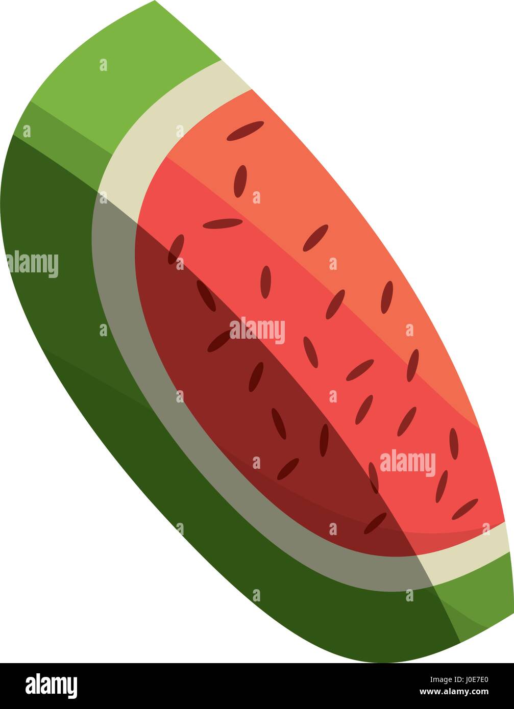 watermelon fruit fresh shadow Stock Vector Image & Art - Alamy