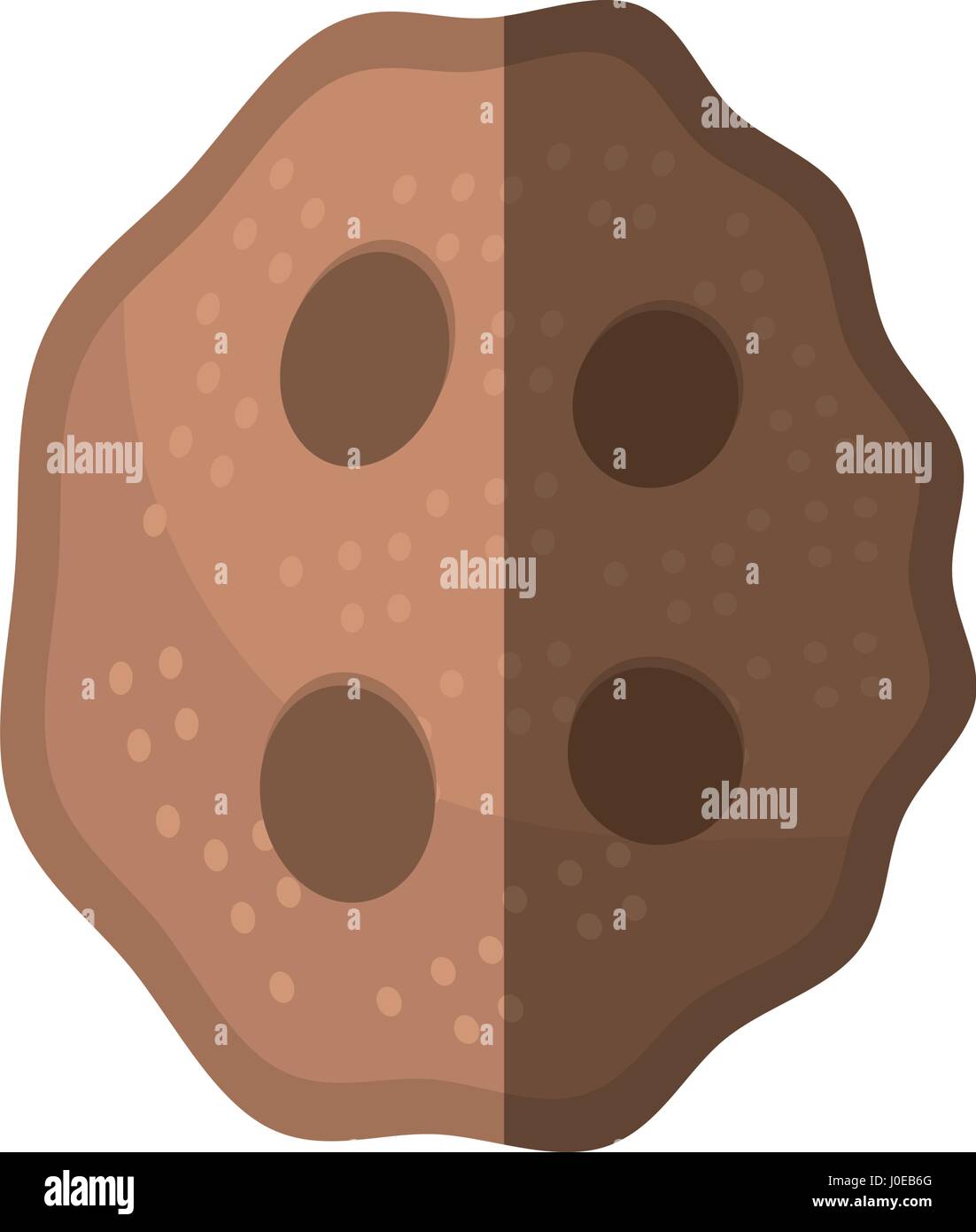 cookie dessert pastry food shadow Stock Vector Image & Art - Alamy