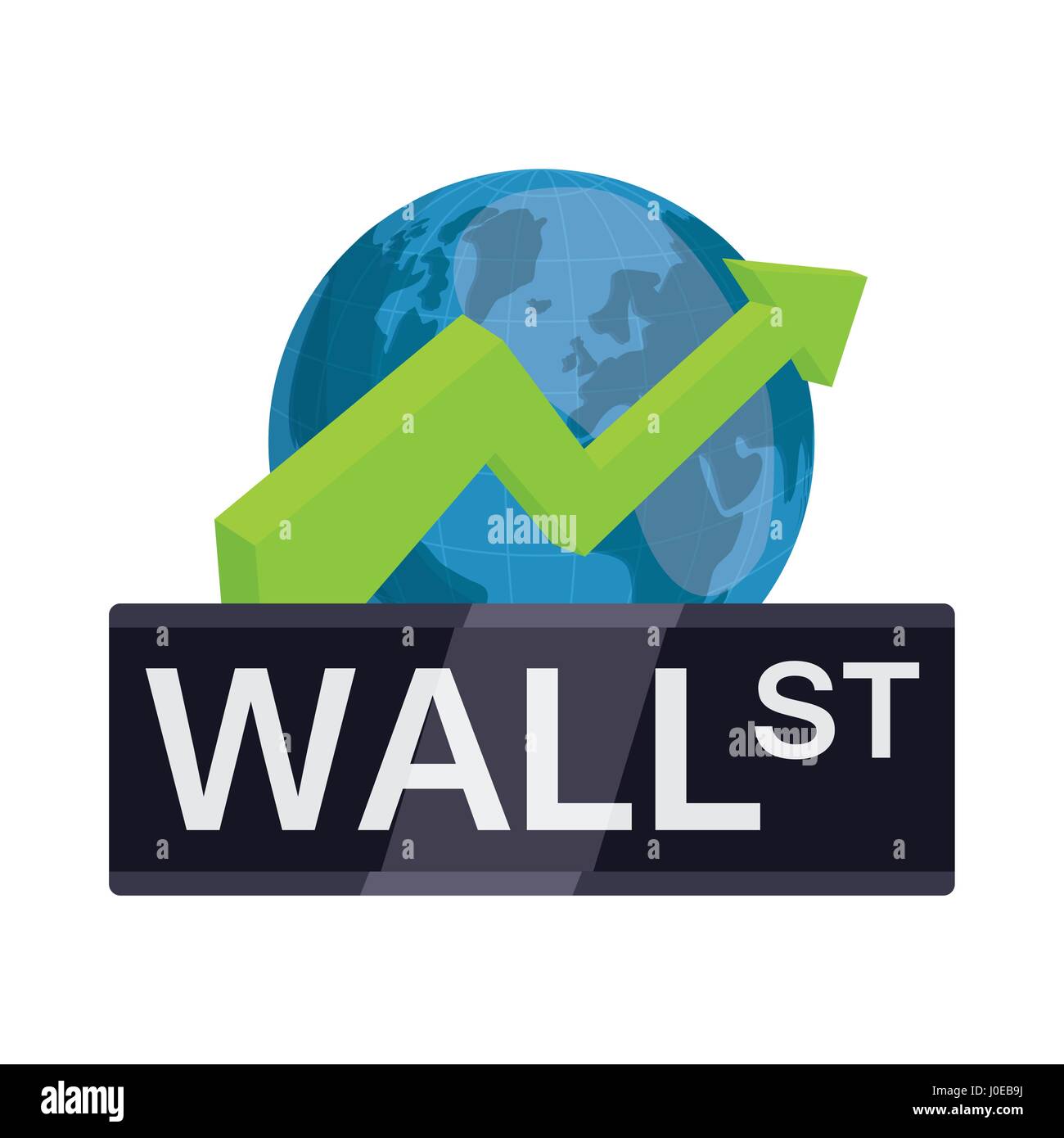 wall street new york international money Stock Vector Image & Art - Alamy