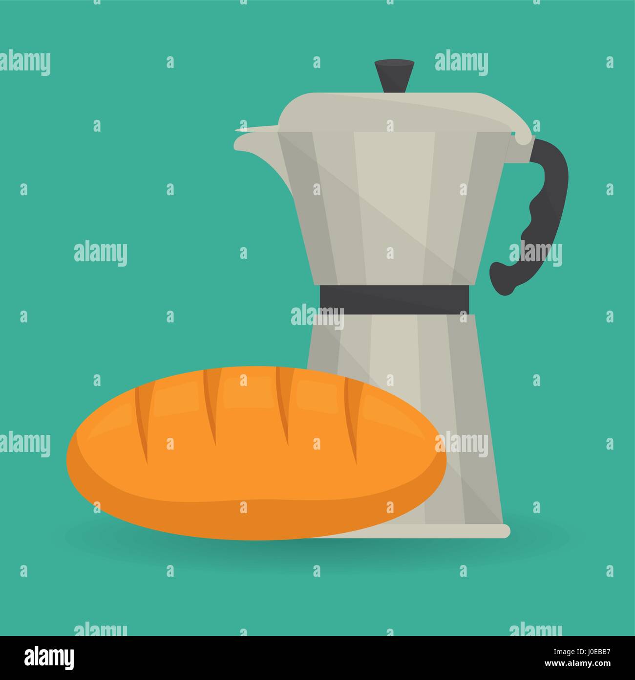 Pot bread Stock Vector Images - Alamy