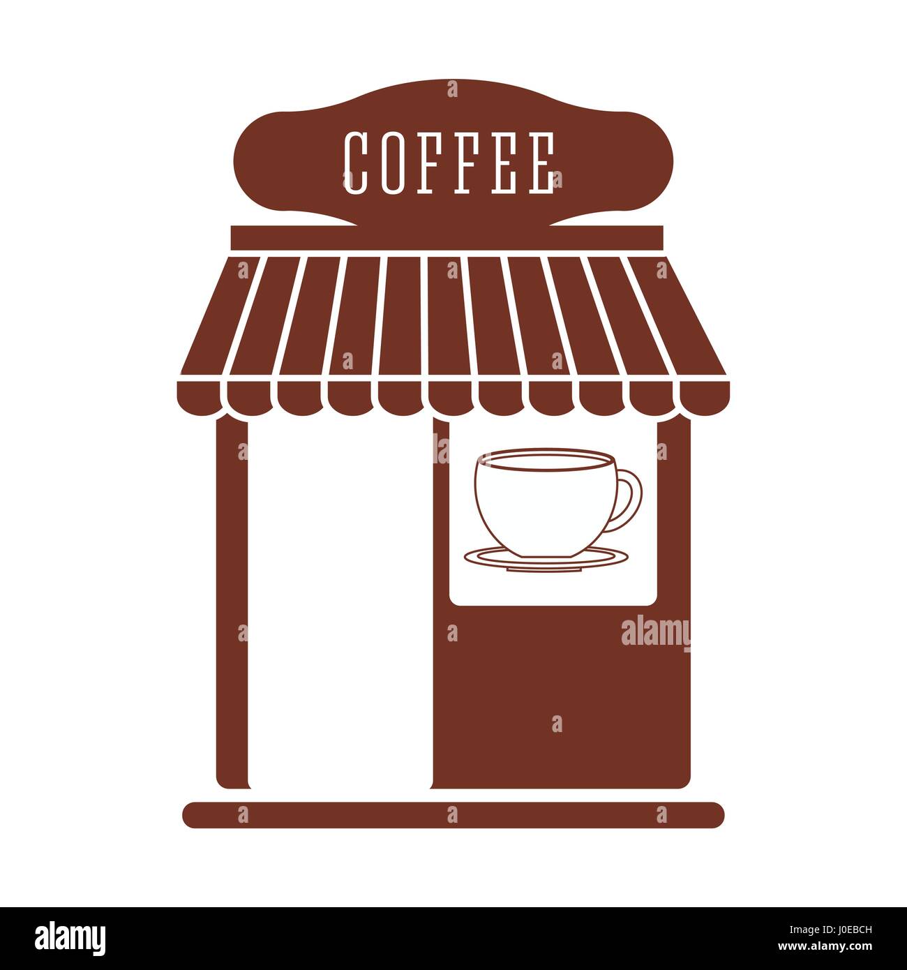 Traditional coffee architecture Cut Out Stock Images & Pictures - Alamy