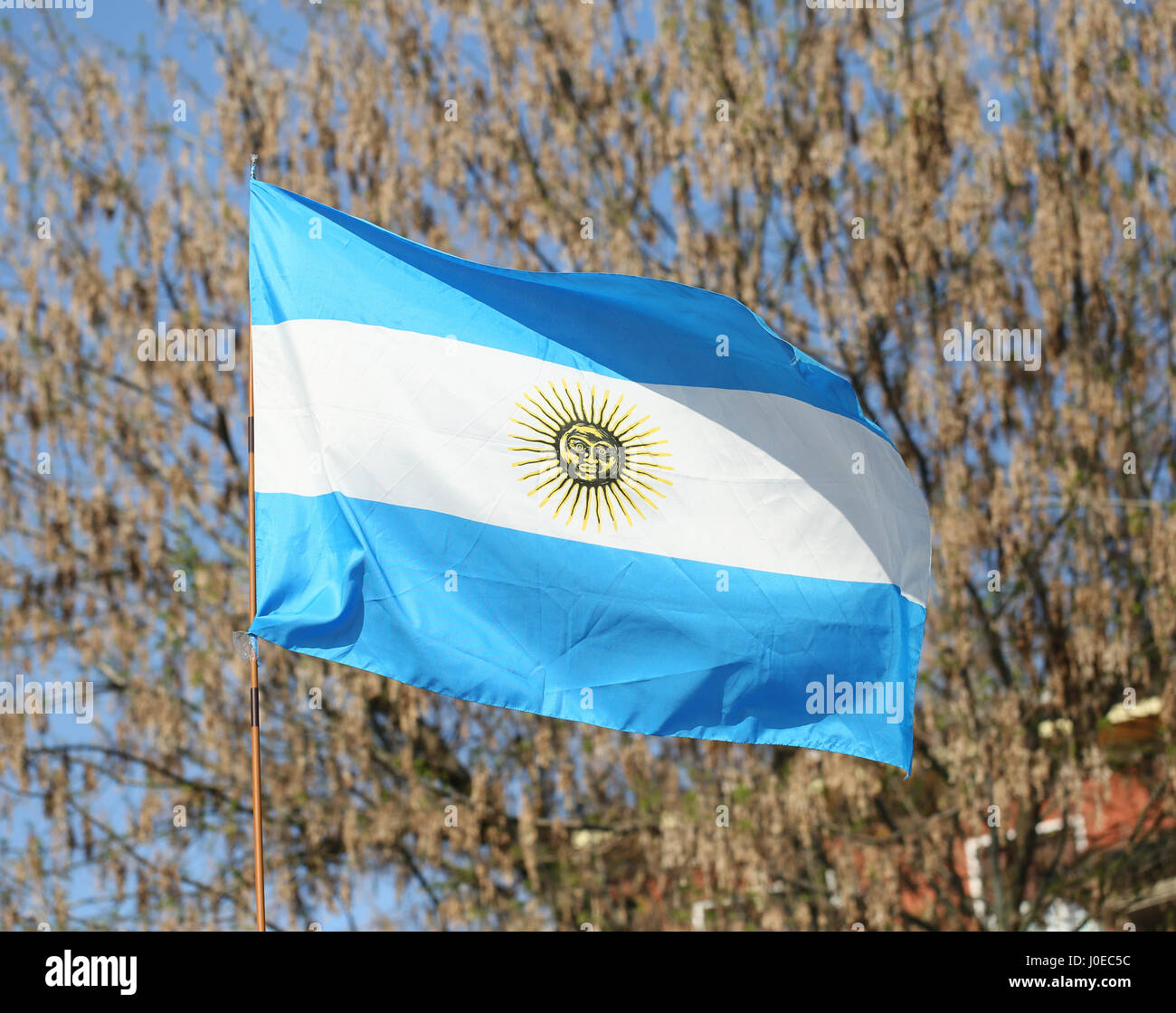 Bandiera argentina argentina hi-res stock photography and images - Alamy