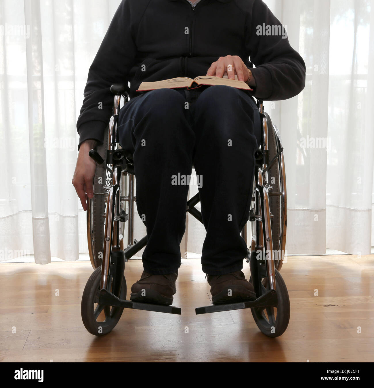 Severely disabled person hi-res stock photography and images - Alamy