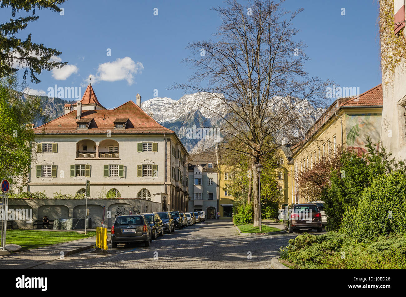 The old town of Hall in Tyrol is one of the world’s largest preserved ...