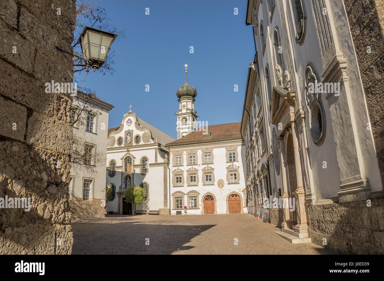 The old town of Hall in Tyrol is one of the world’s largest preserved ...