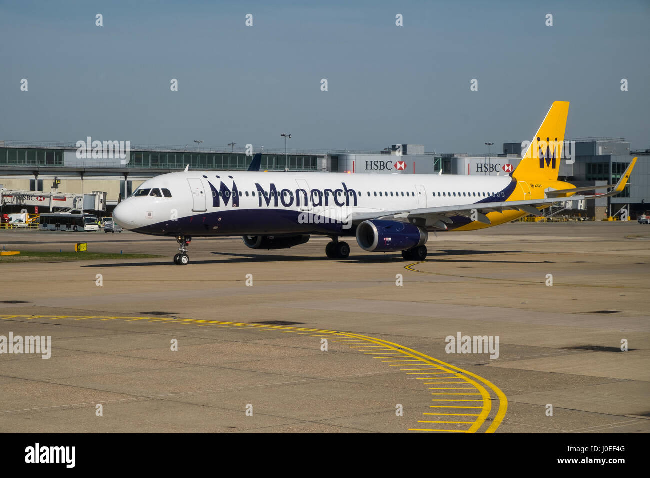 Monarch a321 jet airliner hi-res stock photography and images - Alamy