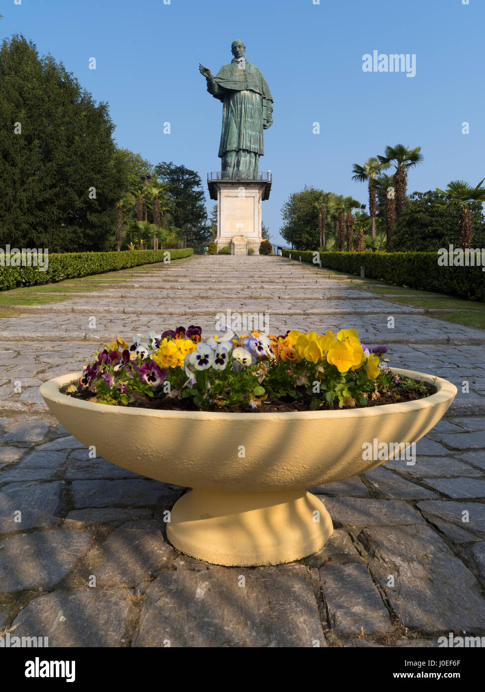 Colossus of San Carlo Borromeo (San Carlone or Sancarlone) is a massive ...