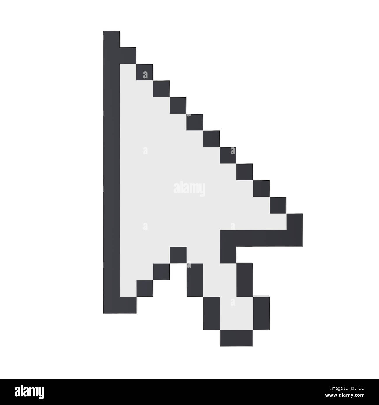 Mouse Cursor Arrow Isolated Stock Photo - Alamy