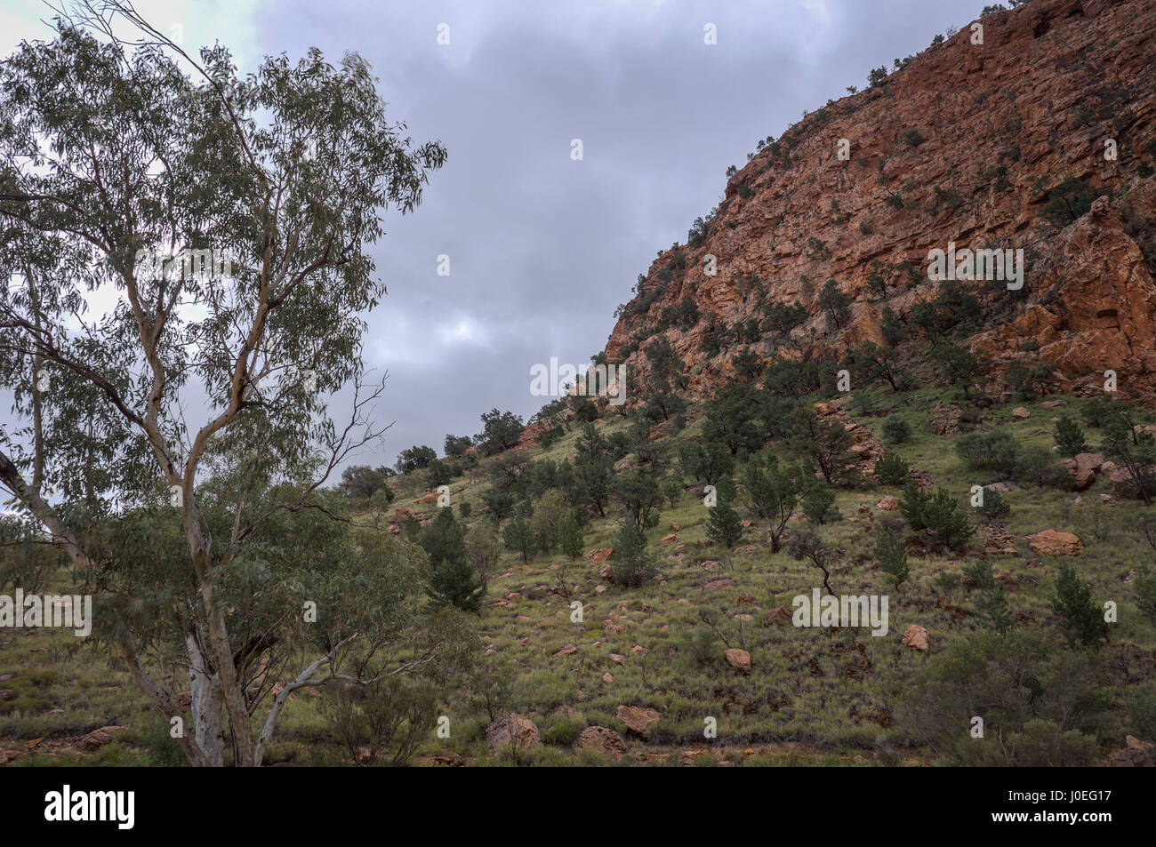 Alice springs Simpsons Gap Northern Territory Stock Photo - Alamy