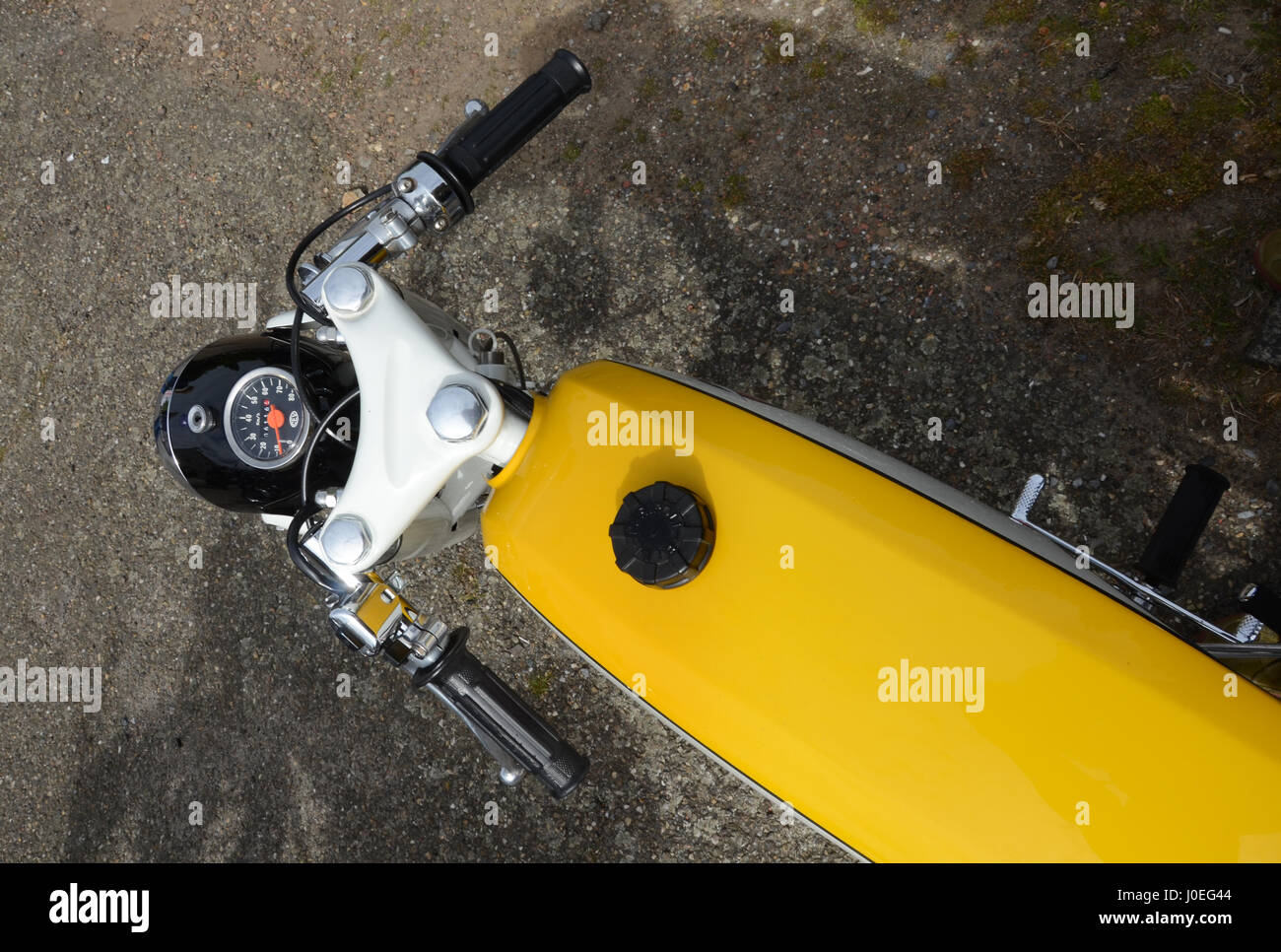 Garelli 50cc motorbike Stock Photo - Alamy